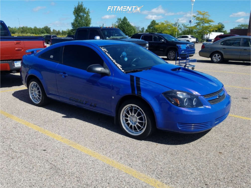 2008 Chevrolet Cobalt LS with 17x7.5 Enkei NT03M and Nitto 205x45 on ...
