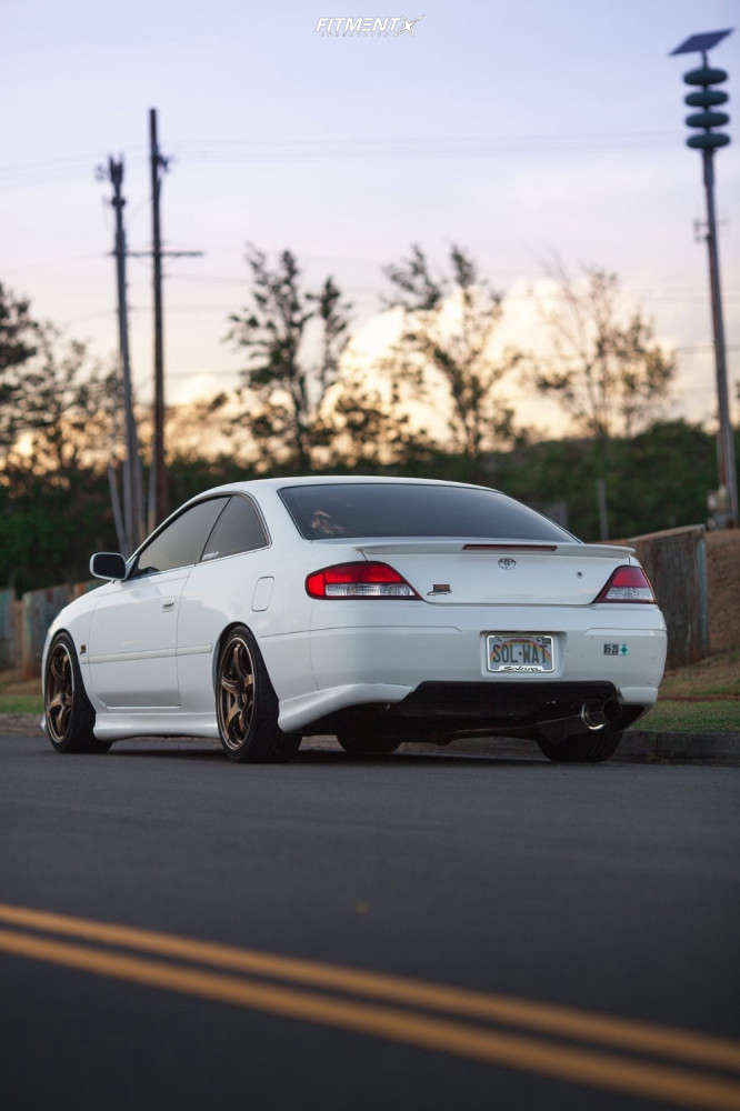 1999 Toyota Solara SE with 18x8.5 Advan TC-4 and Yokohama 225x40 on ...