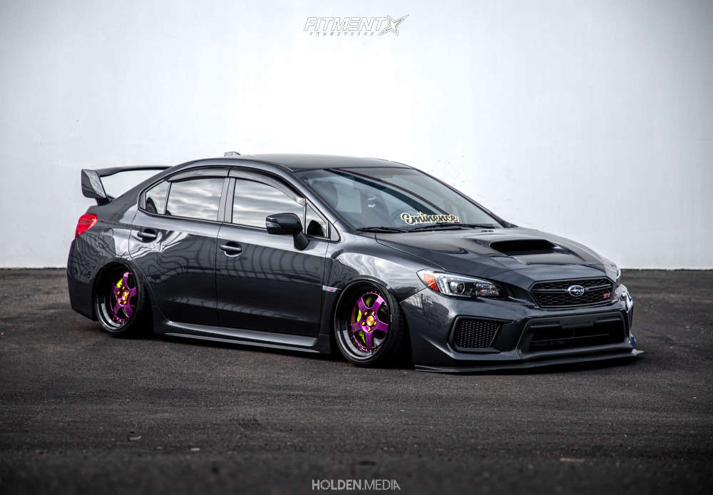 2018 Subaru WRX STI Sport-tech with 18x10 CCW Lm5 and Achilles 235x35 ...