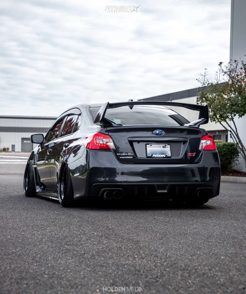 2018 Subaru WRX STI Sport-tech with 18x10 CCW Lm5 and Achilles 235x35 ...