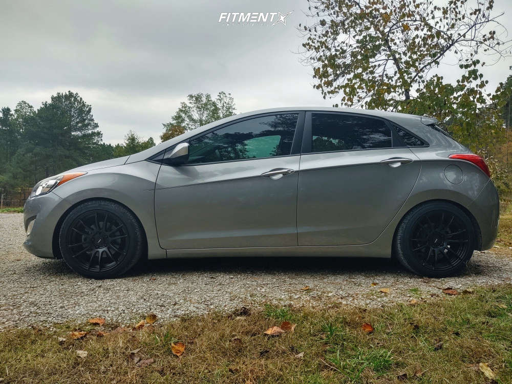 2015 Hyundai Elantra GT Base with 17x8 AVID1 AV20 and Toyo Tires 215x45 ...
