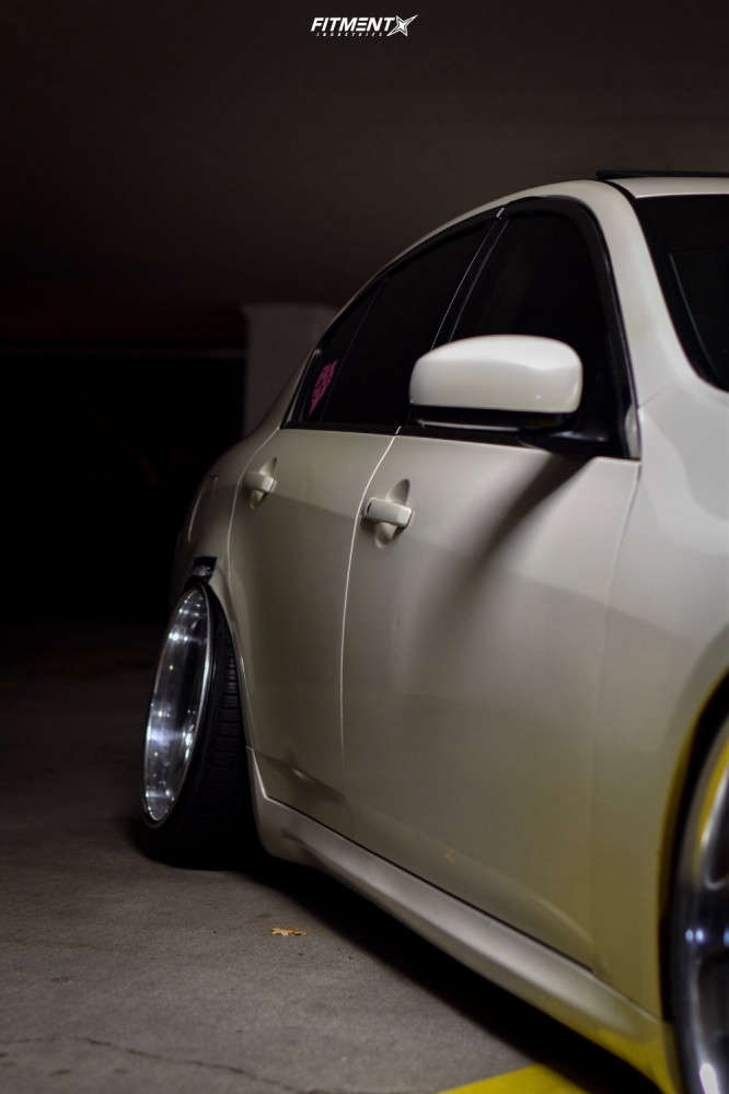 2007 INFINITI G35 Sport with 19x9.5 Work Euroline and Nankang 245x35 on ...