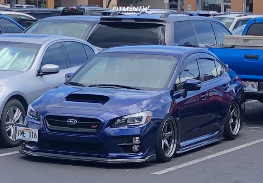 2017 Subaru WRX STI Limited with 18x9.5 Aodhan Ds05 and Dunlop 235x40 ...