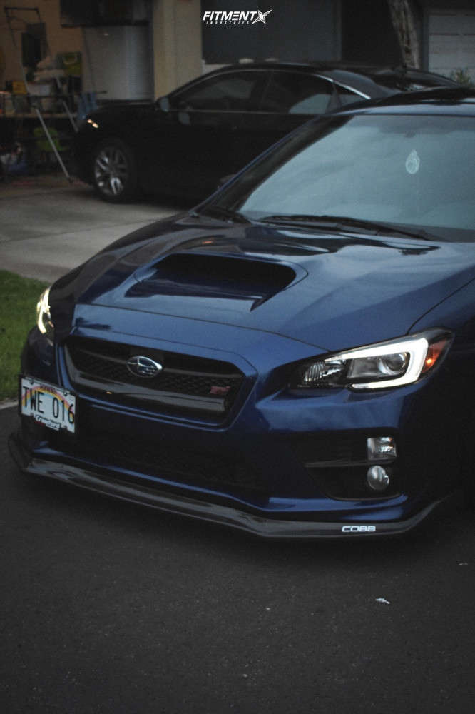 2017 Subaru WRX STI Limited with 18x9.5 Aodhan Ds05 and Dunlop 235x40 ...