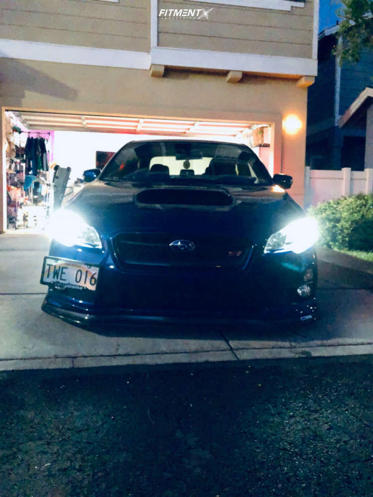 2017 Subaru WRX STI Limited with 18x9.5 Aodhan Ds05 and Dunlop 235x40 ...