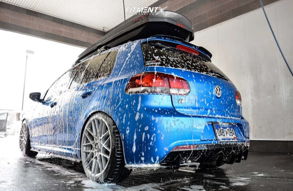 2013 Volkswagen Golf R Base with 19x8.5 Rotiform Rse and Accelera ...
