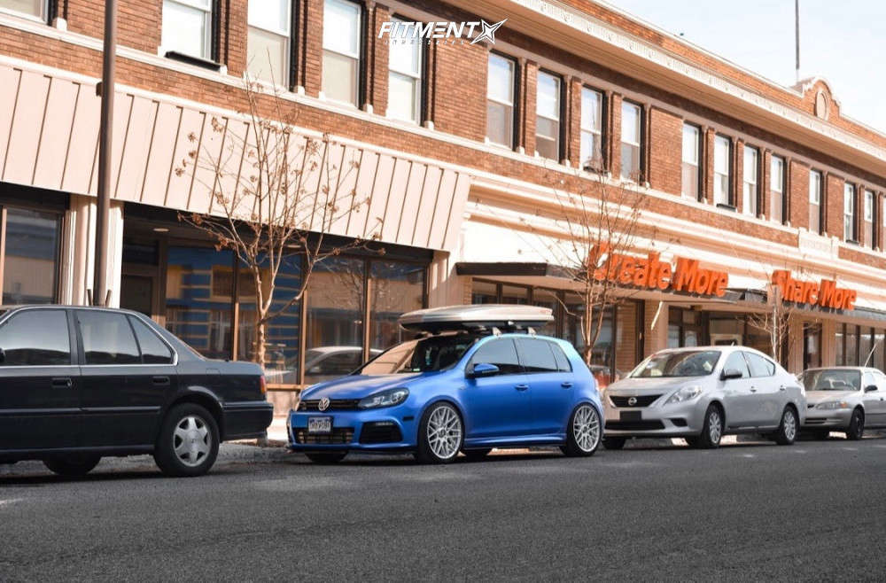 2013 Volkswagen Golf R Base with 19x8.5 Rotiform Rse and Accelera ...