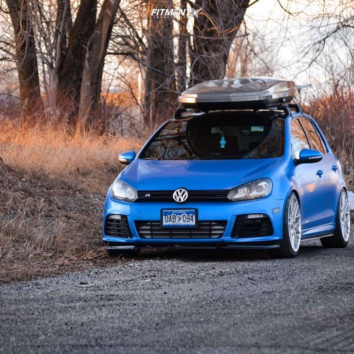 2013 Volkswagen Golf R Base with 19x8.5 Rotiform Rse and Accelera ...