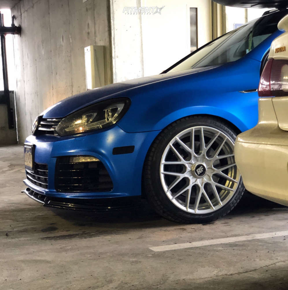 2013 Volkswagen Golf R Base with 19x8.5 Rotiform Rse and Accelera ...
