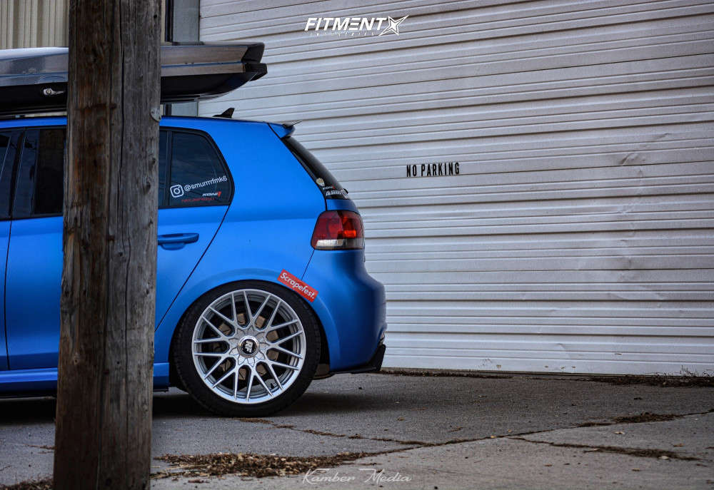 2013 Volkswagen Golf R Base with 19x8.5 Rotiform Rse and Accelera ...