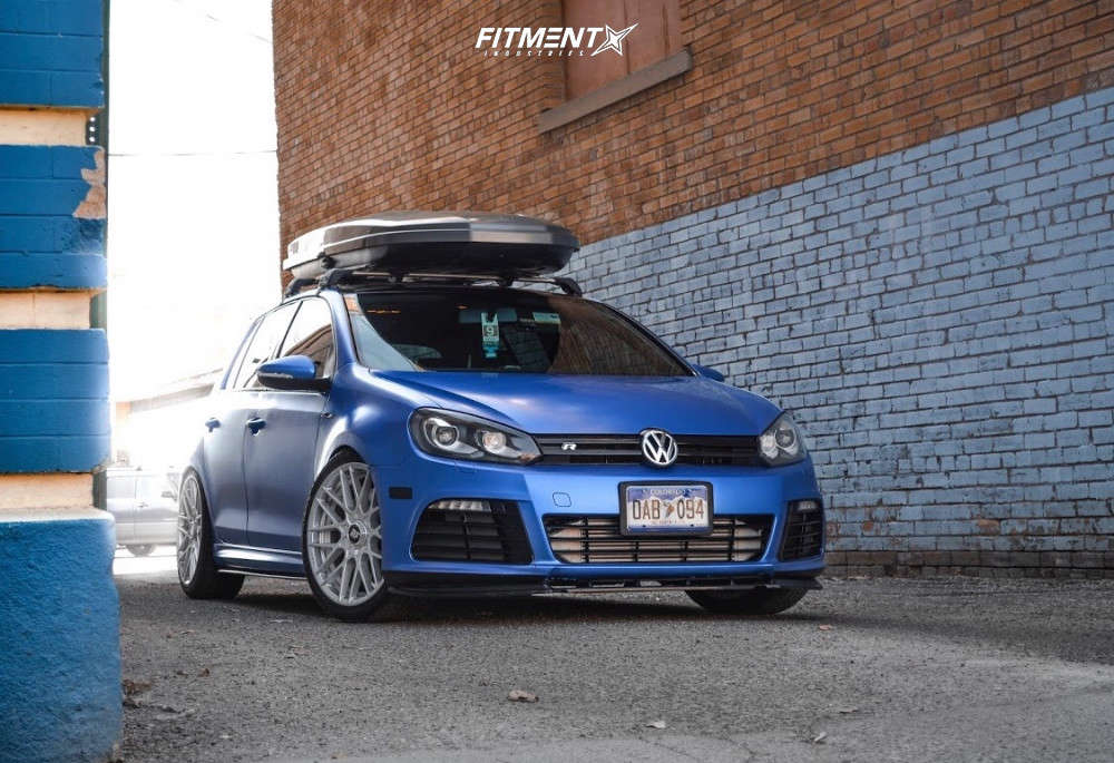 2013 Volkswagen Golf R Base with 19x8.5 Rotiform Rse and Accelera ...