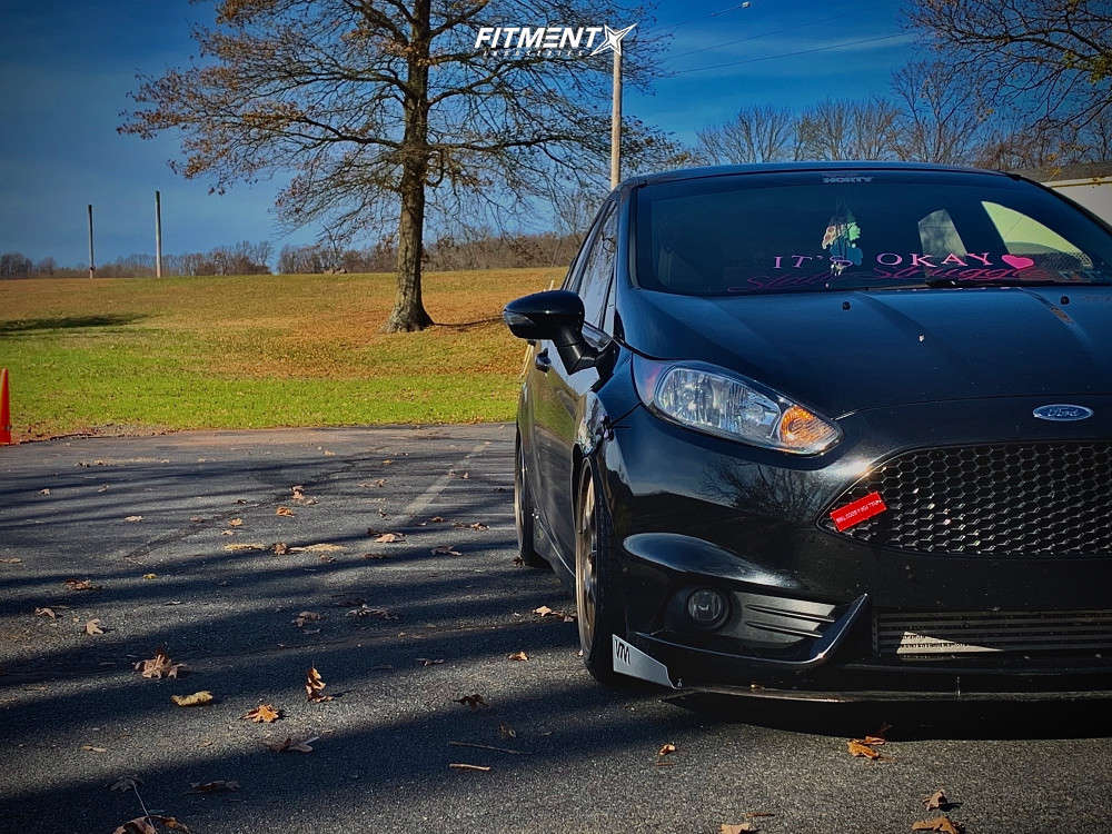 2016 Ford Fiesta ST with 17x8 Konig Lockout and Achilles 205x40 on ...