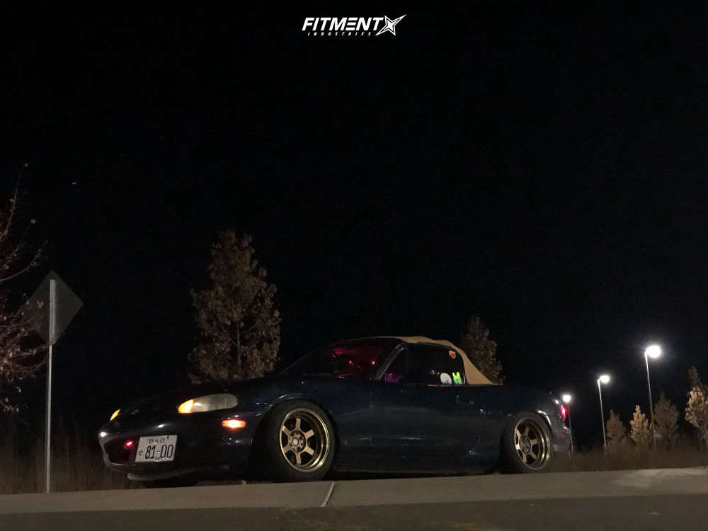 1999 Mazda MX-5 Miata Base with 15x8 MST Time Attack and Hankook 195x50 ...