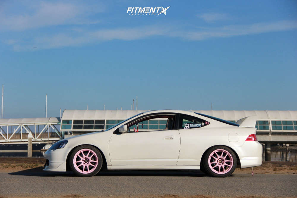 2002 Acura RSX Type-S with 17x8 Work Emotion and Federal 225x45 on ...
