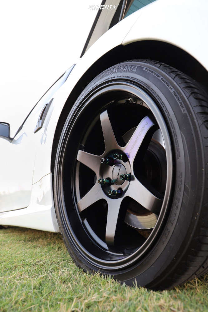 2012 Nissan 370Z Nismo with 19x9.5 Varrstoen Es2 and Yokohama 245x40 on ...