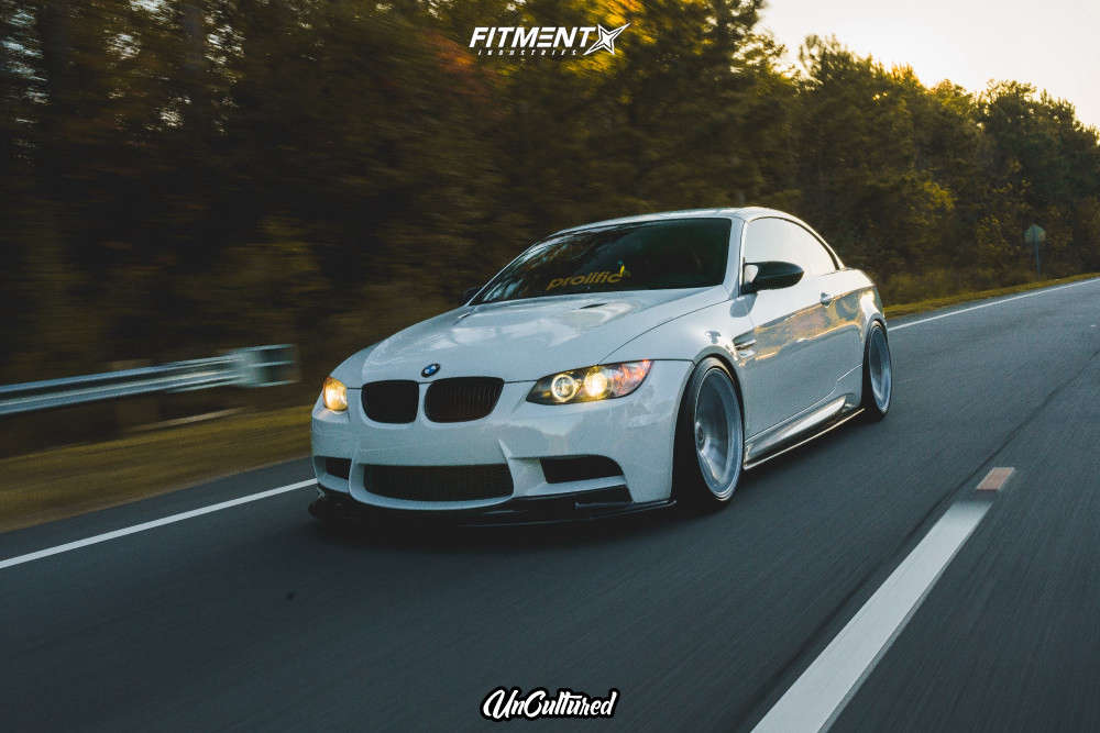 2008 BMW M3 Base with 19x10 Forgestar F14 and Michelin 275x30 on ...