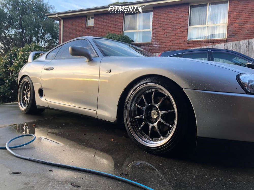 1996 Toyota Supra Base with 18x9.5 SSR Sp3 and Falken 235x40 on ...