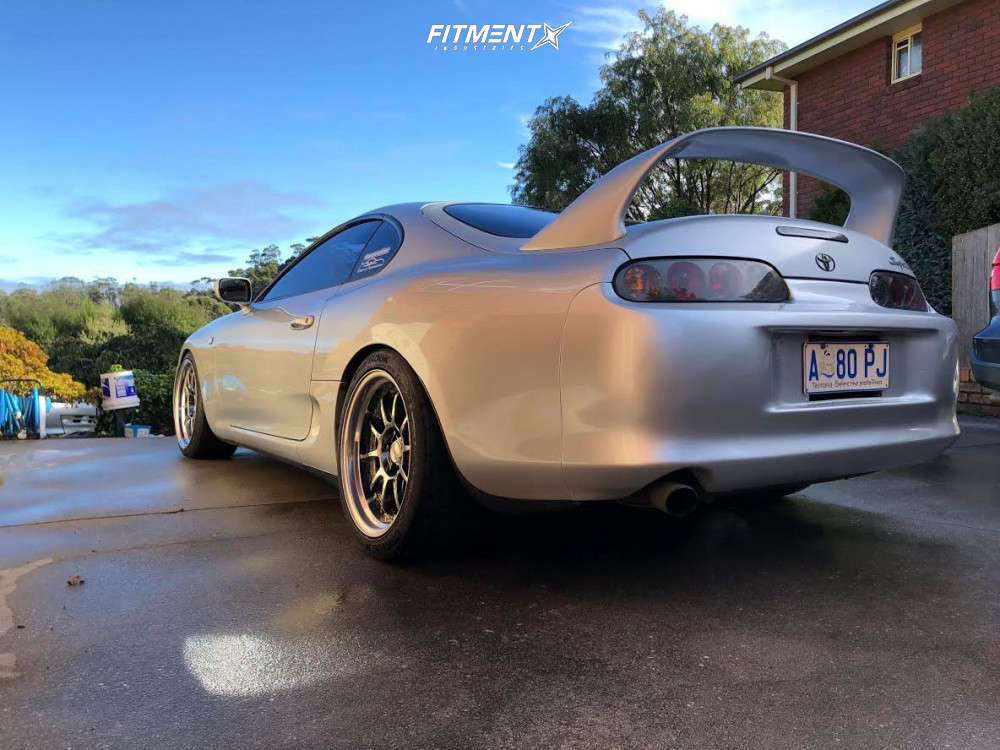 1996 Toyota Supra Base with 18x9.5 SSR Sp3 and Falken 235x40 on ...