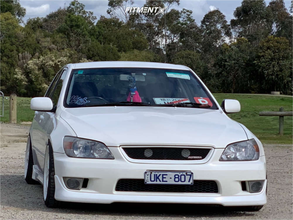 2004 Lexus IS300 Base with 17x8 AVS VS5 and Yokohama 205x40 on ...