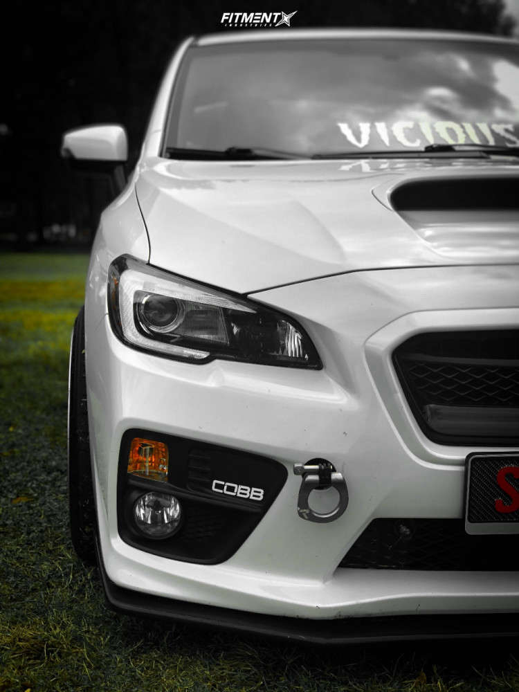 2017 Subaru WRX STI Limited with 18x9.5 Aodhan Ds07 and Federal 225x40 ...