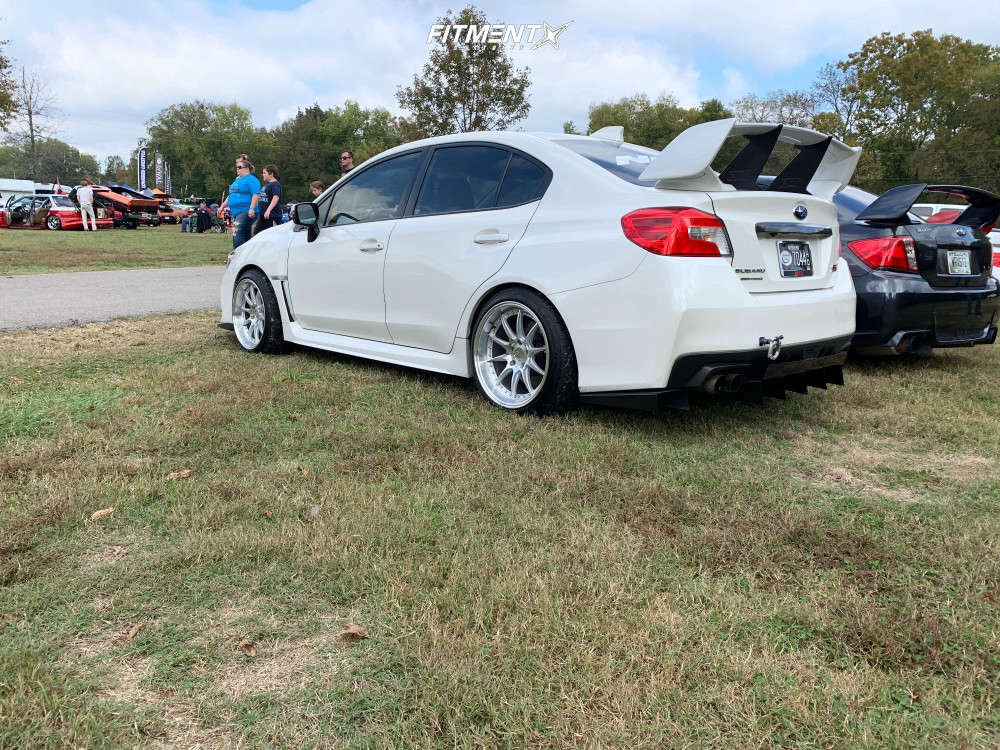 2017 Subaru WRX STI Limited with 18x9.5 Aodhan Ds07 and Federal 225x40 ...