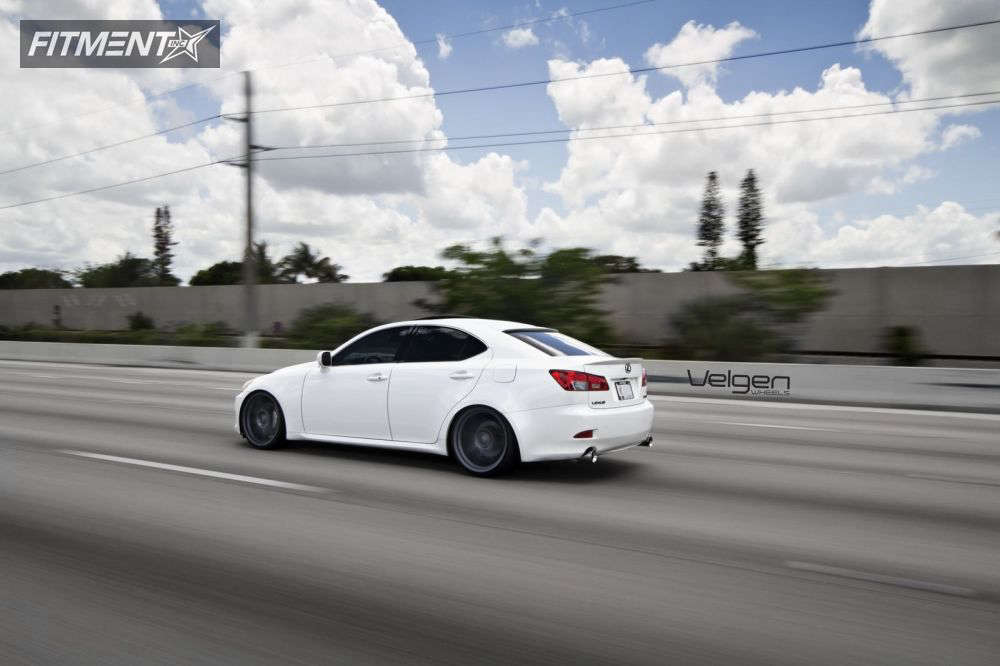 2010 Lexus IS250 Base with 20x9 Velgen VMB8 and Hankook 235x30 on ...