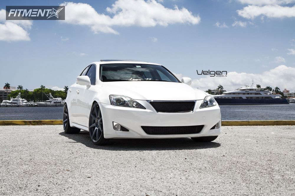 2010 Lexus IS250 Base with 20x9 Velgen VMB8 and Hankook 235x30 on ...