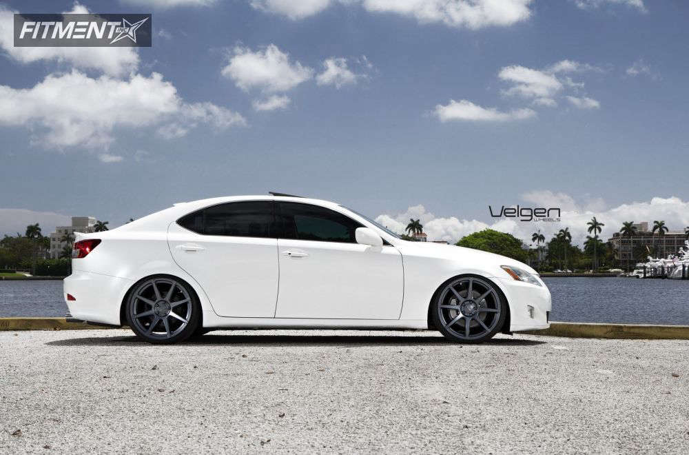 2010 Lexus IS250 Base with 20x9 Velgen VMB8 and Hankook 235x30 on ...