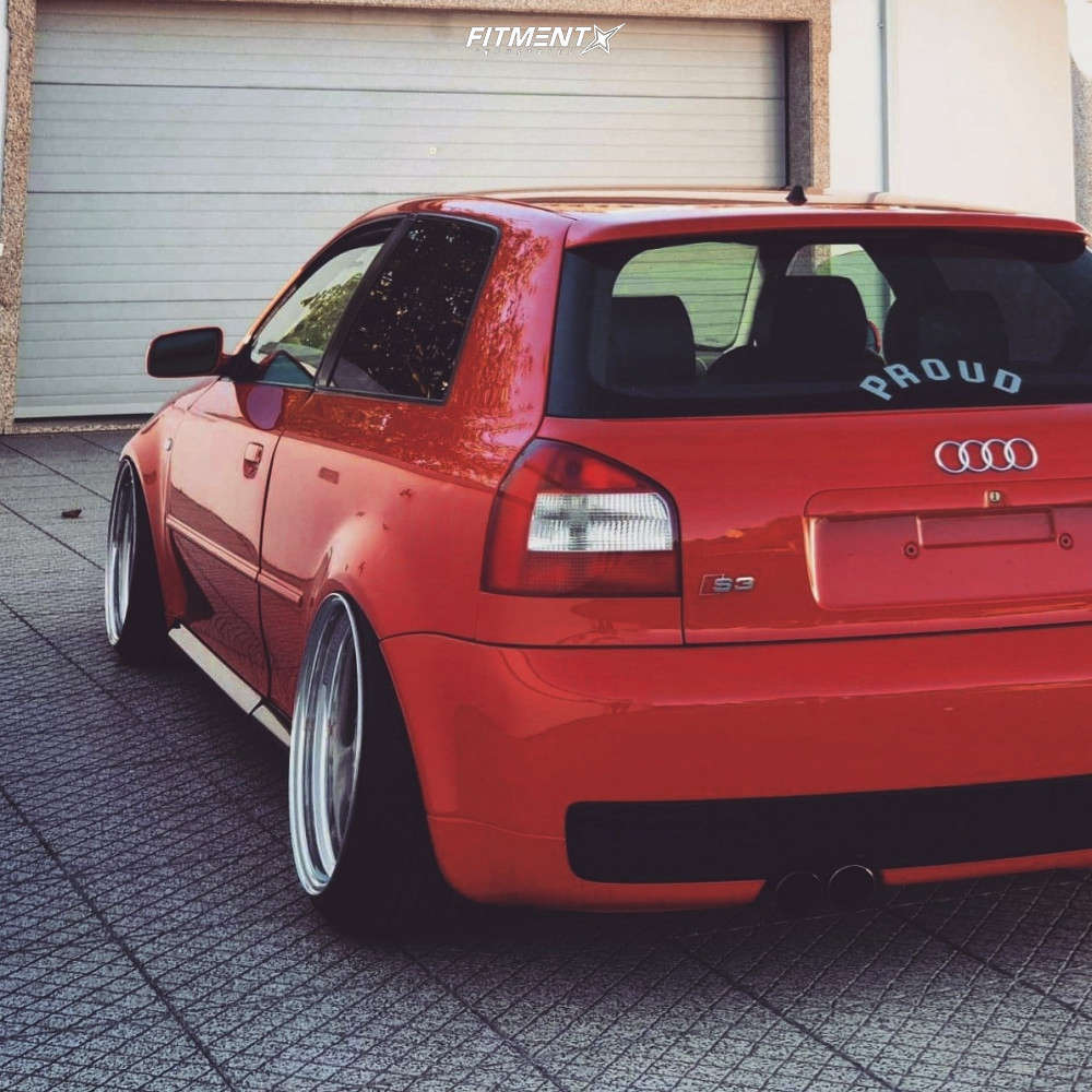 1999 Audi S3 Base with 18x10 RH Zw4 and Altenzo 215x35 on Air ...