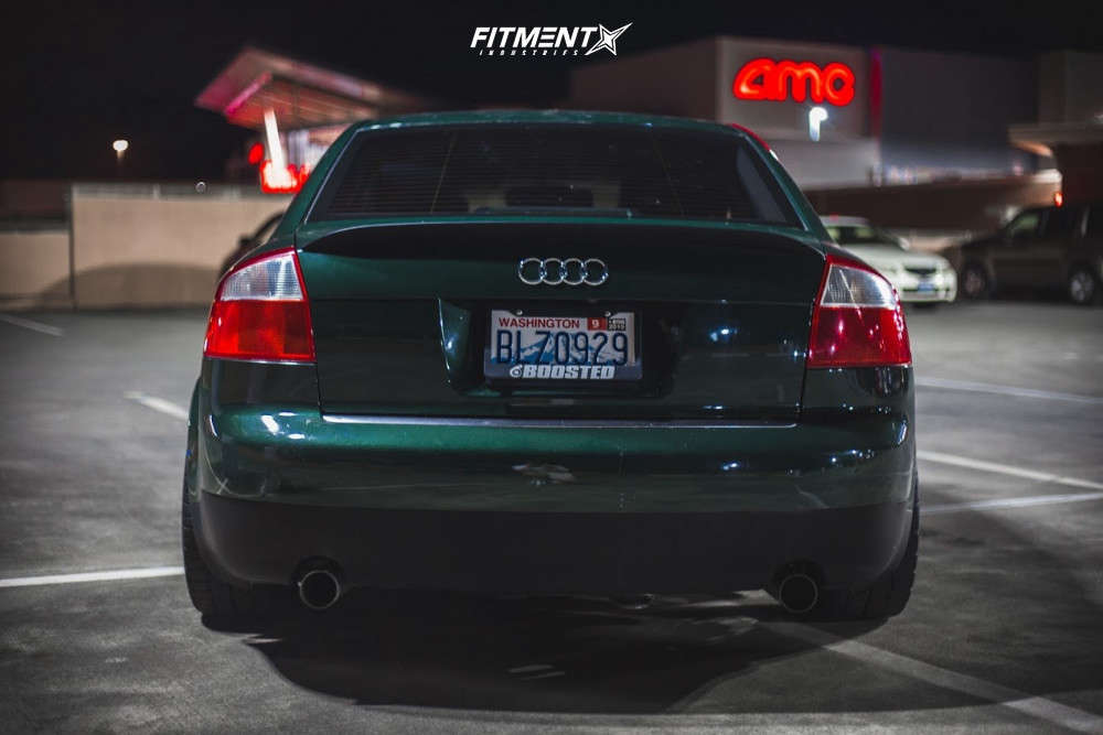 2002 Audi A4 Quattro Base with 18x8 Konig Oversteer and BFGoodrich ...