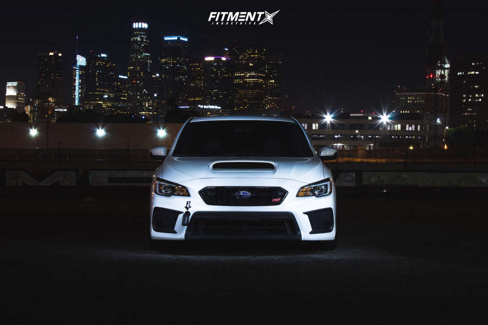 2018 Subaru WRX STI Base with 18x9.5 Titan7 TR-10 and Federal 265x40 on ...