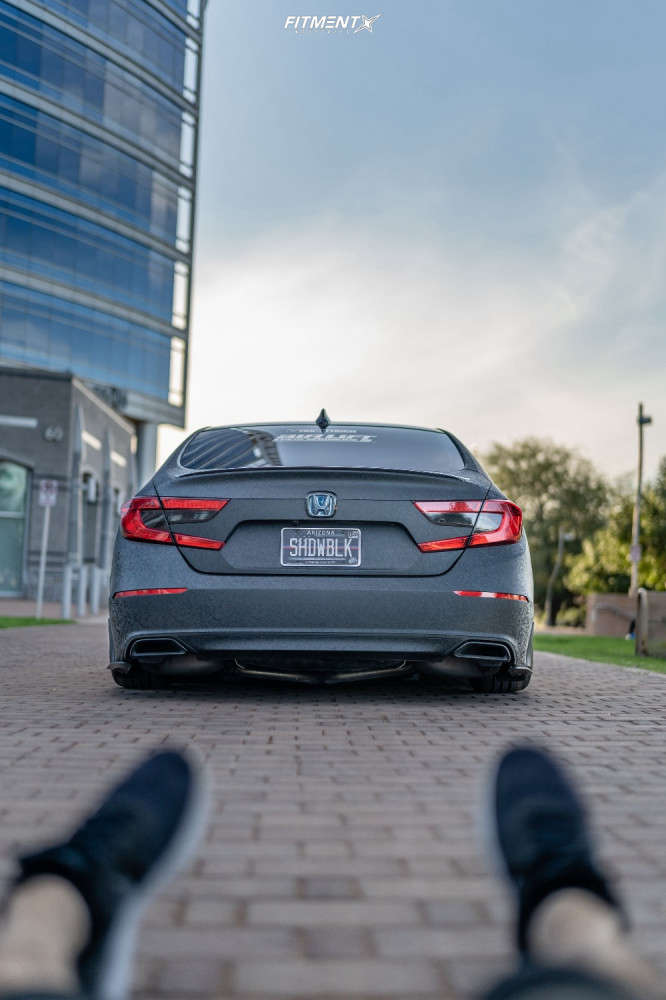 2018 Honda Accord Sport with 19x8.5 Rohana Rfx7 and Continental 235x40 ...