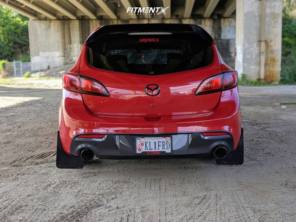 2013 Mazda MazdaSpeed3 Base with 18x8.75 XXR 527 and Continental 225x40 on Coilovers | 840207 ...