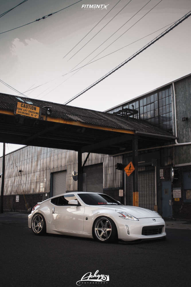 2014 Nissan 370Z Touring with 19x10.5 ESR Sr07 and Federal 245x30 on ...