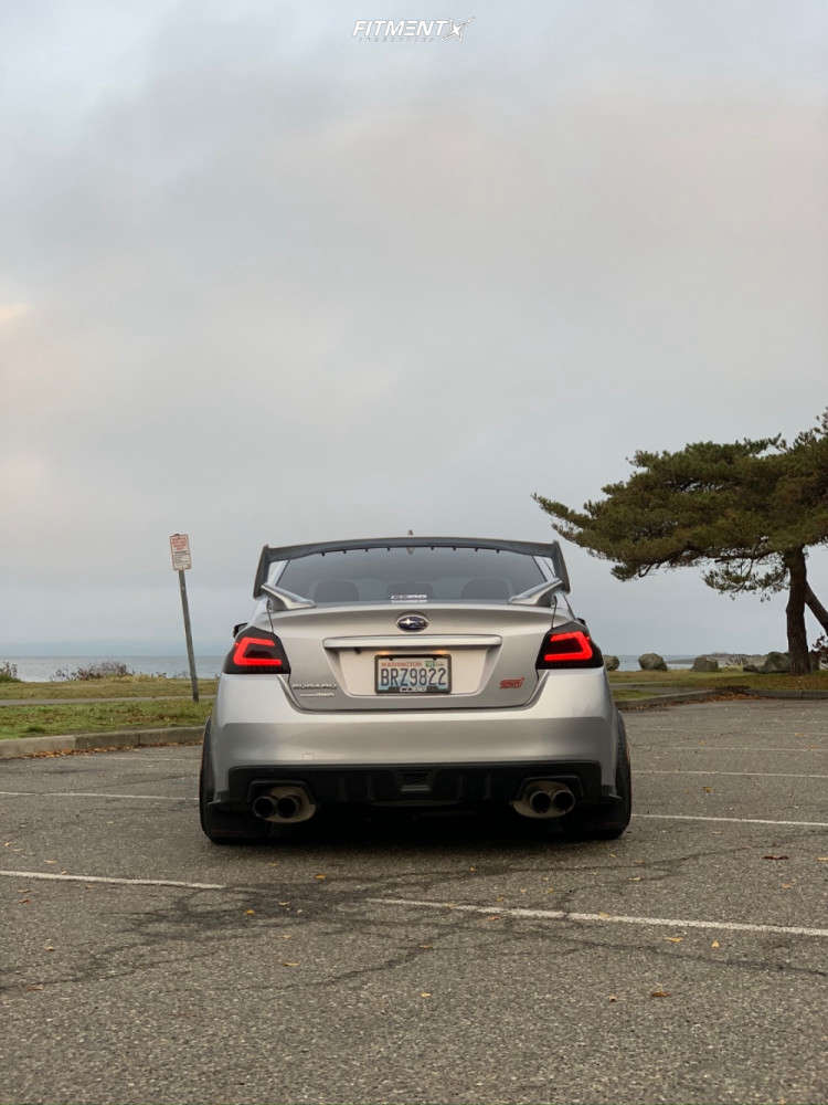 2016 Subaru WRX STI Limited with 19x9.5 Work Meister S1 3P and Nexen ...