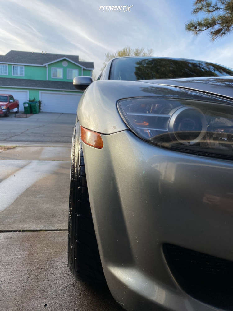 2004 Mazda RX-8 Base with 18x9.5 Cosmis Racing XT-206R and Federal ...