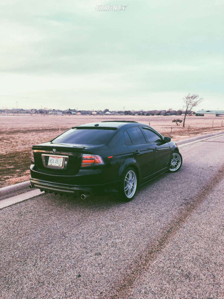 2004 Acura TL Base with 18x8.5 Enkei RPF1 and Road Hugger 235x40 on ...