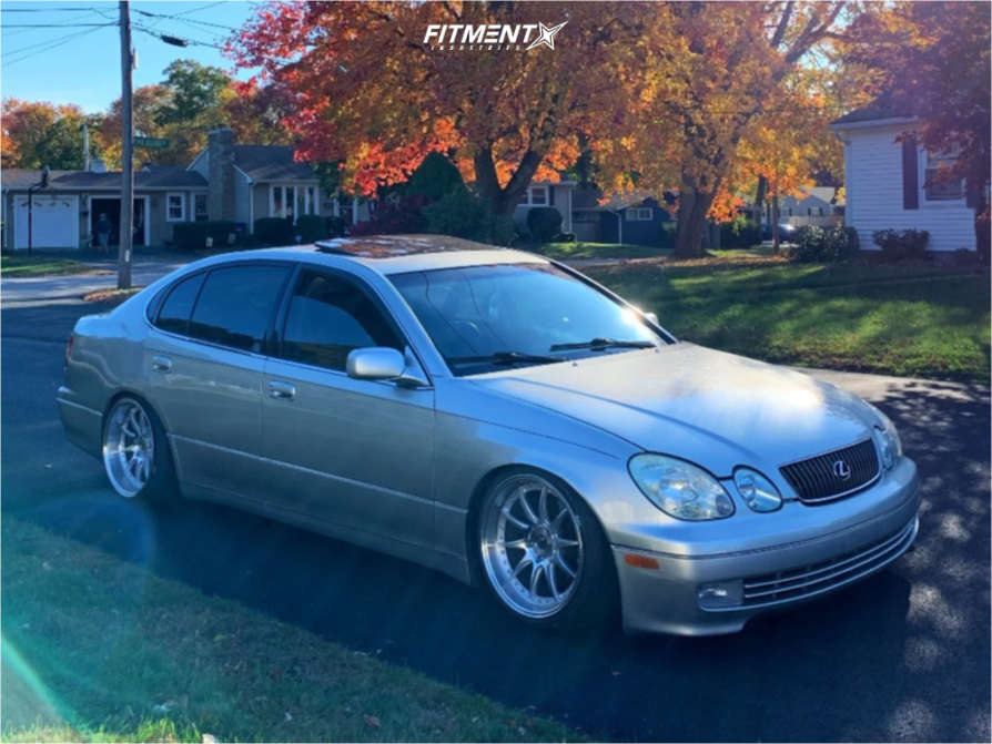 2001 Lexus GS300 Base with 18x9.5 Aodhan Ds07 and Nankang 215x40 on ...