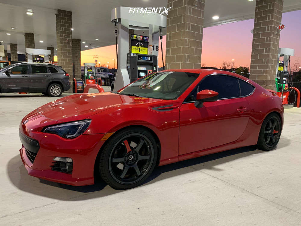 2014 Subaru BRZ Base with 18x8.5 Gram Lights 57DR and Falken 245x35 on ...