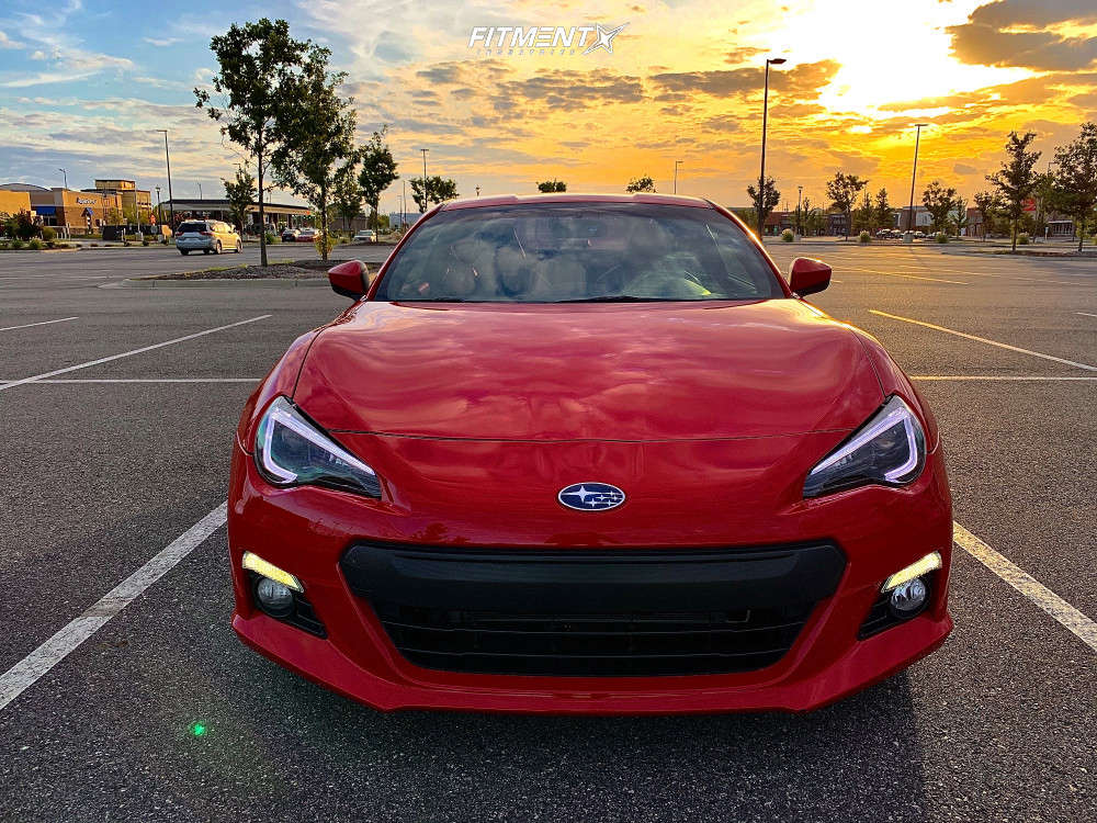 2014 Subaru BRZ Base with 18x8.5 Gram Lights 57DR and Falken 245x35 on ...