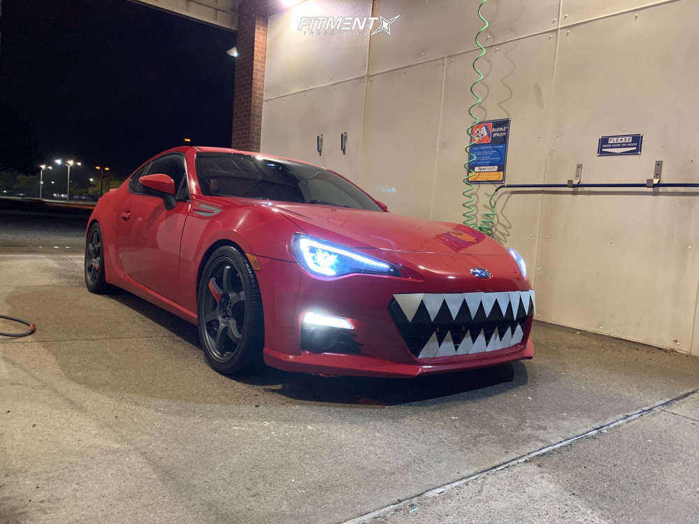 2014 Subaru BRZ Base with 18x8.5 Gram Lights 57DR and Falken 245x35 on ...