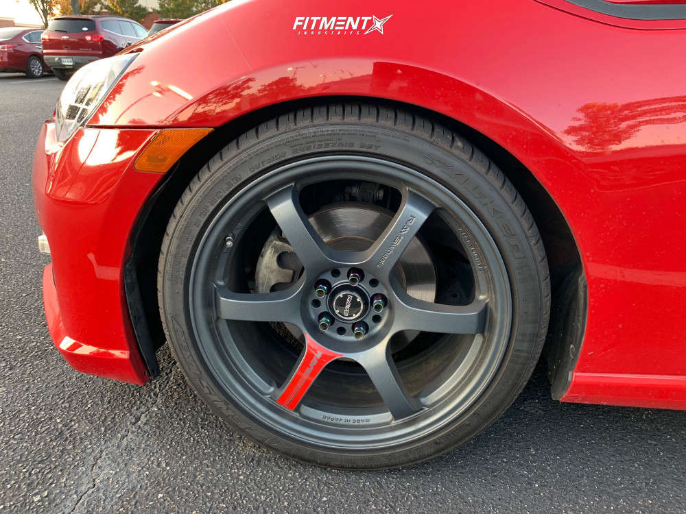 2014 Subaru BRZ Base with 18x8.5 Gram Lights 57DR and Falken 245x35 on ...