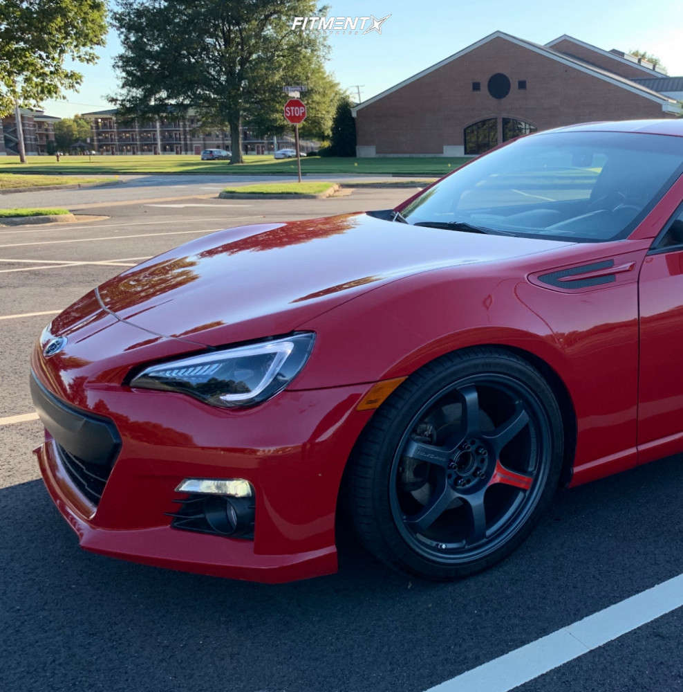 2014 Subaru BRZ Base with 18x8.5 Gram Lights 57DR and Falken 245x35 on ...