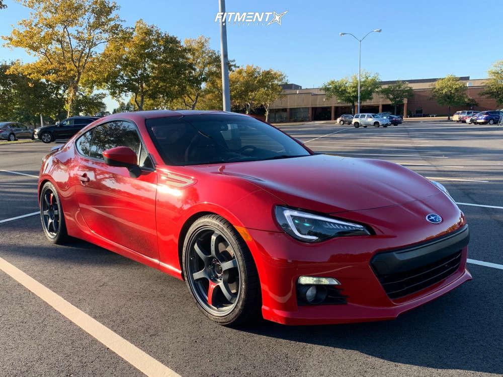 2014 Subaru BRZ Base with 18x8.5 Gram Lights 57DR and Falken 245x35 on ...