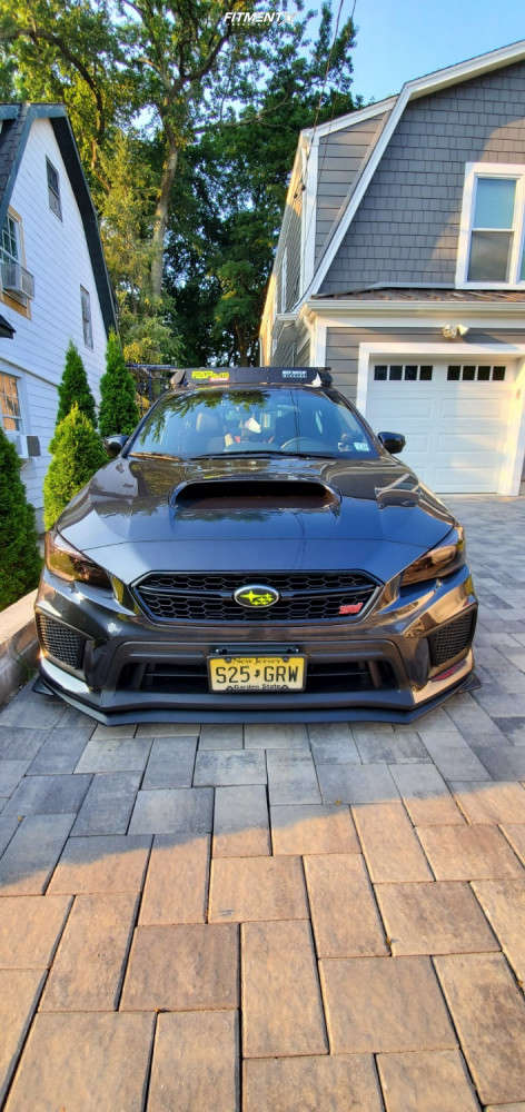 2019 Subaru WRX STI Base with 18x9.5 Advan Racing RG-D2 and Sumitomo ...