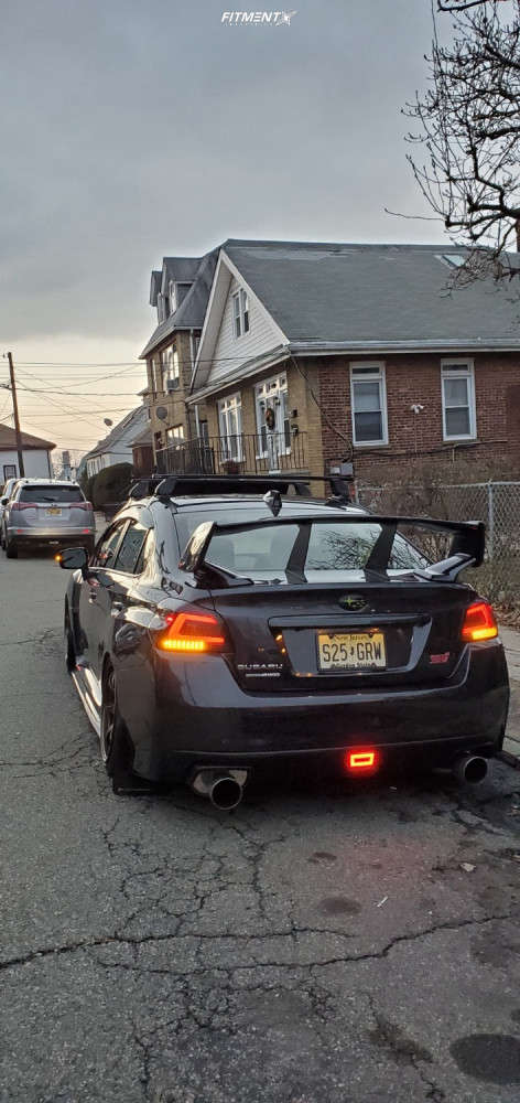 2019 Subaru WRX STI Base with 18x9.5 Advan Racing RG-D2 and Sumitomo ...