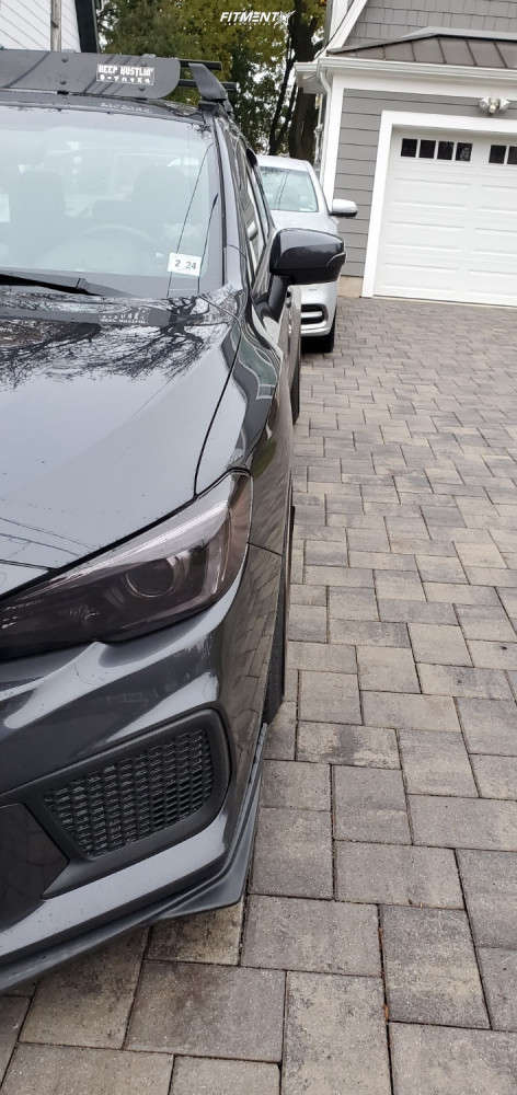 2019 Subaru WRX STI Base with 18x9.5 Advan Racing RG-D2 and Sumitomo ...