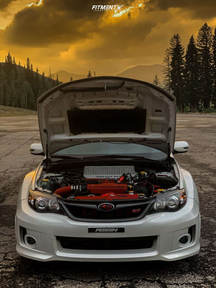 2011 Subaru WRX STI Base with 18x10 Volk Te37 Saga Time Attack Edition ...
