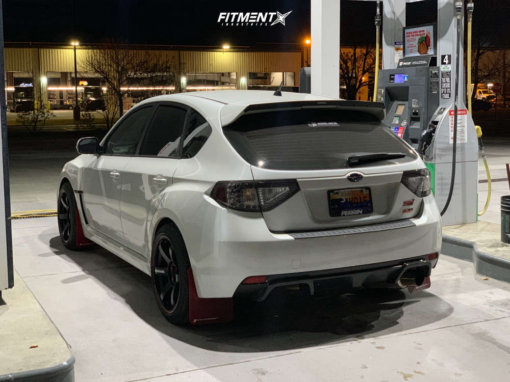 2011 Subaru WRX STI Base with 18x10 Volk Te37 Saga Time Attack Edition ...