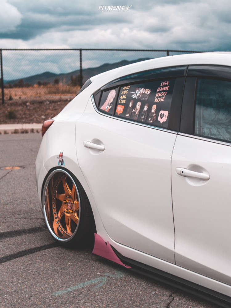 2016 Mazda 3 I Touring with 18x8.5 Infinitewerks DX-7 and Achilles ...